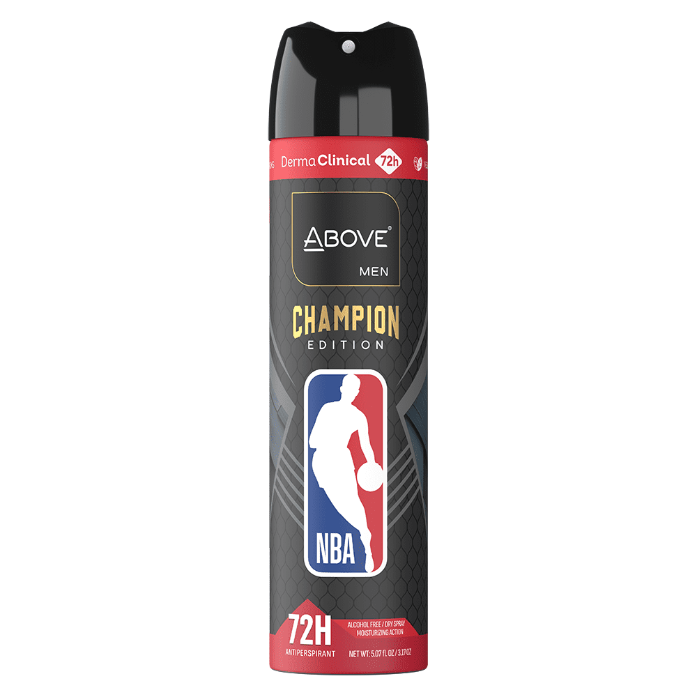 ABOVE NBA MEN CHAMPION EDITION ANTIPERSPIRANT DEODORANT 72H SPRAY ...