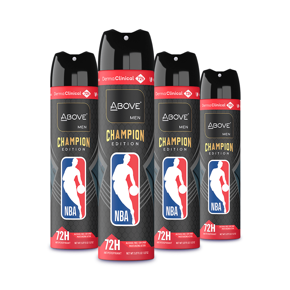Above NBA Men Champion Edition Antiperspirant Deodorant 72h Spray - 5. ...
