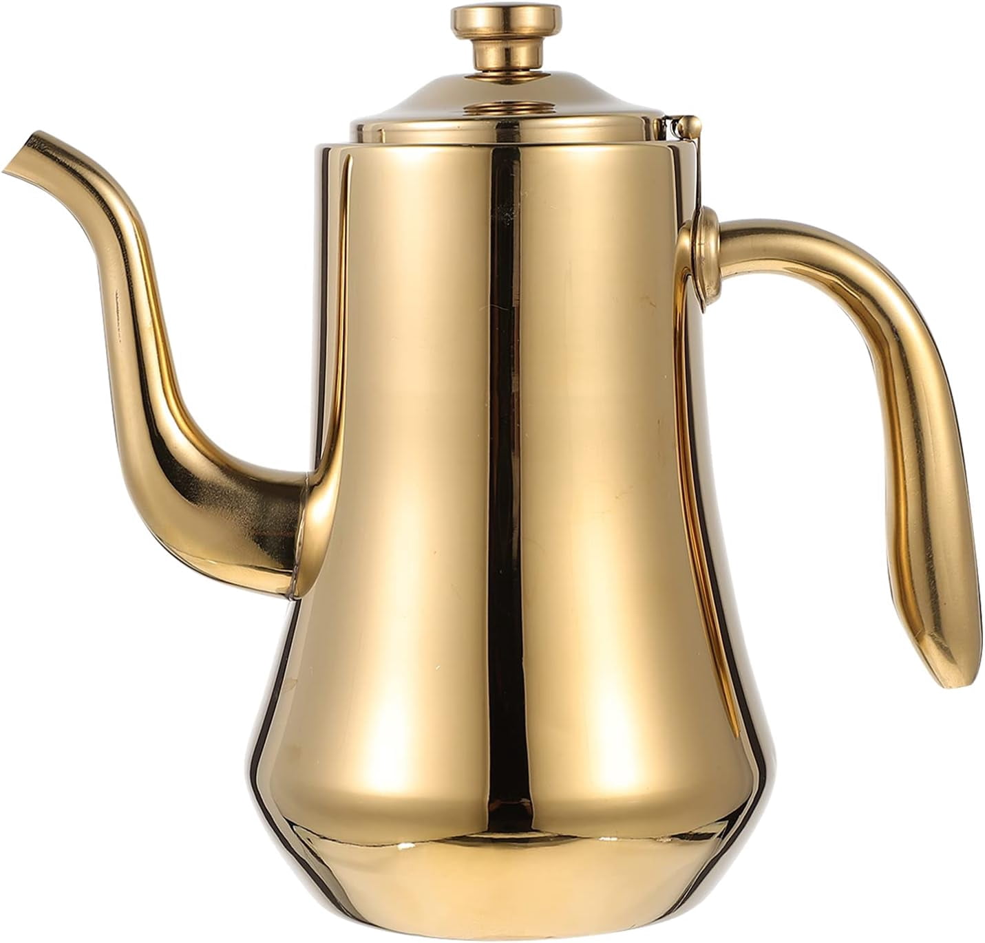 ABPETE 1.5L(54oz) Stainless Steel Teapot with Removable Infuser - Gold ...