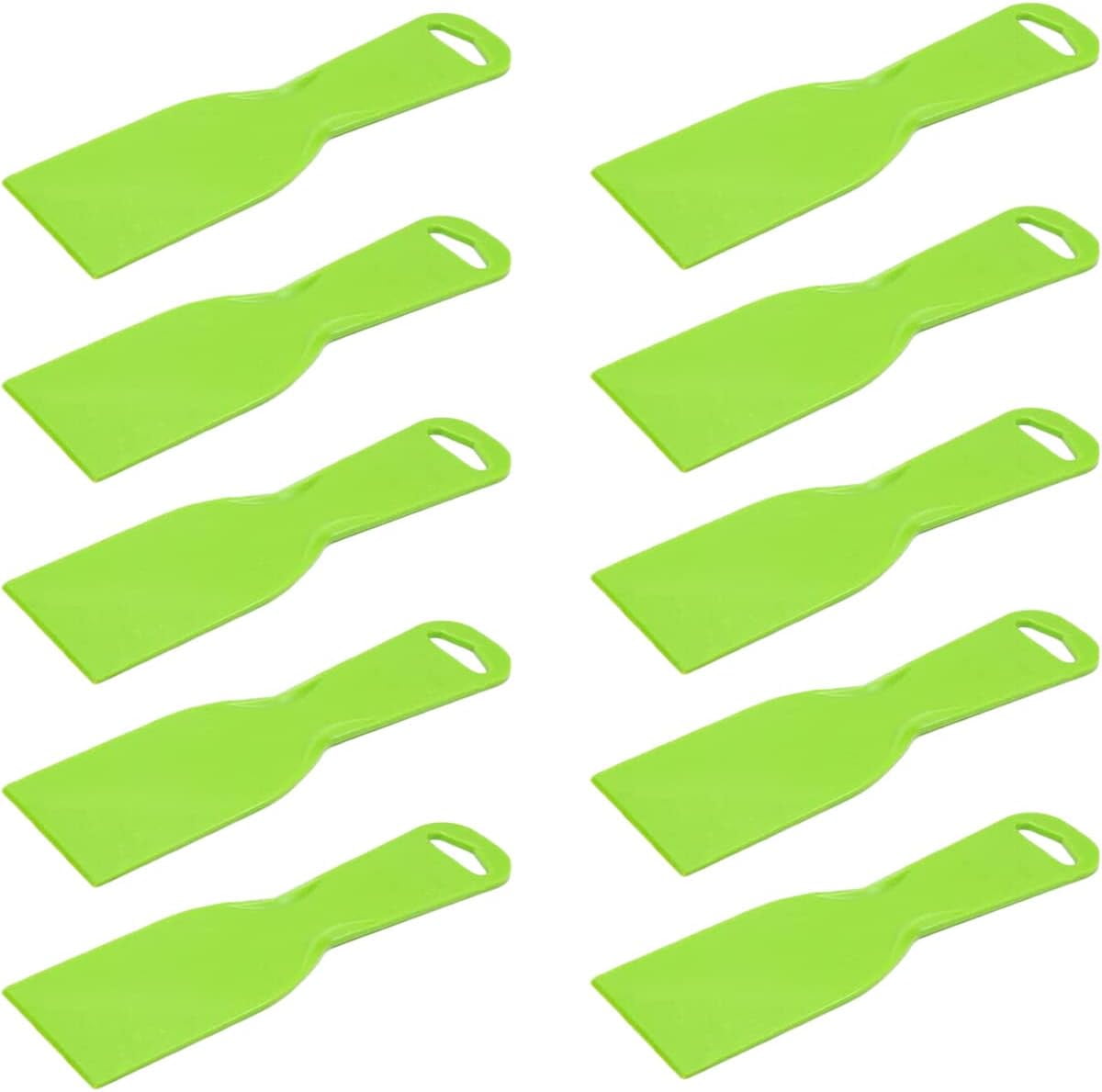 ABPETE 10Pcs Putty Scraper 2" Plastic Flexible Putty Knives,Disposable ...