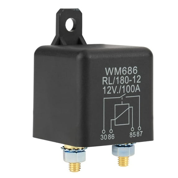 ABPETE 12V 100A Continuous Duty, 4 Pin High Current Relay, Split Relay ...