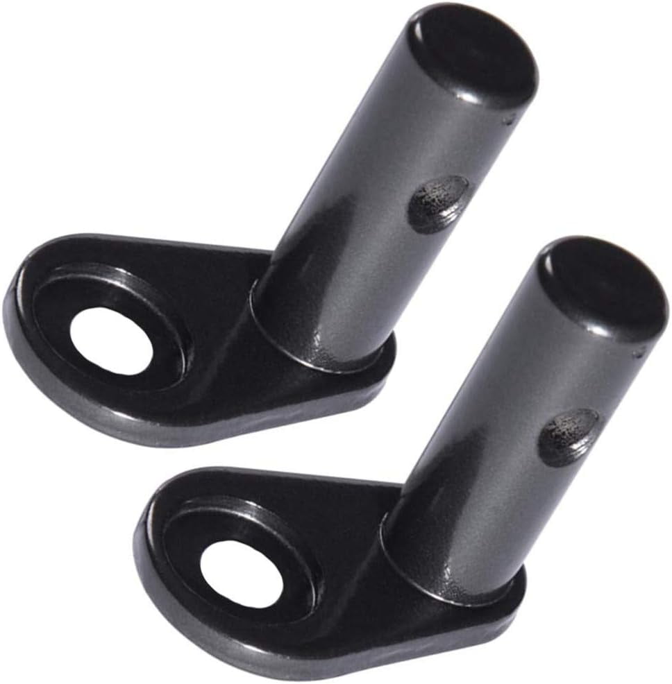 ABPETE 2PCS Bike Trailer Hitch Connector, Steel Bike Trailer Coupler ...