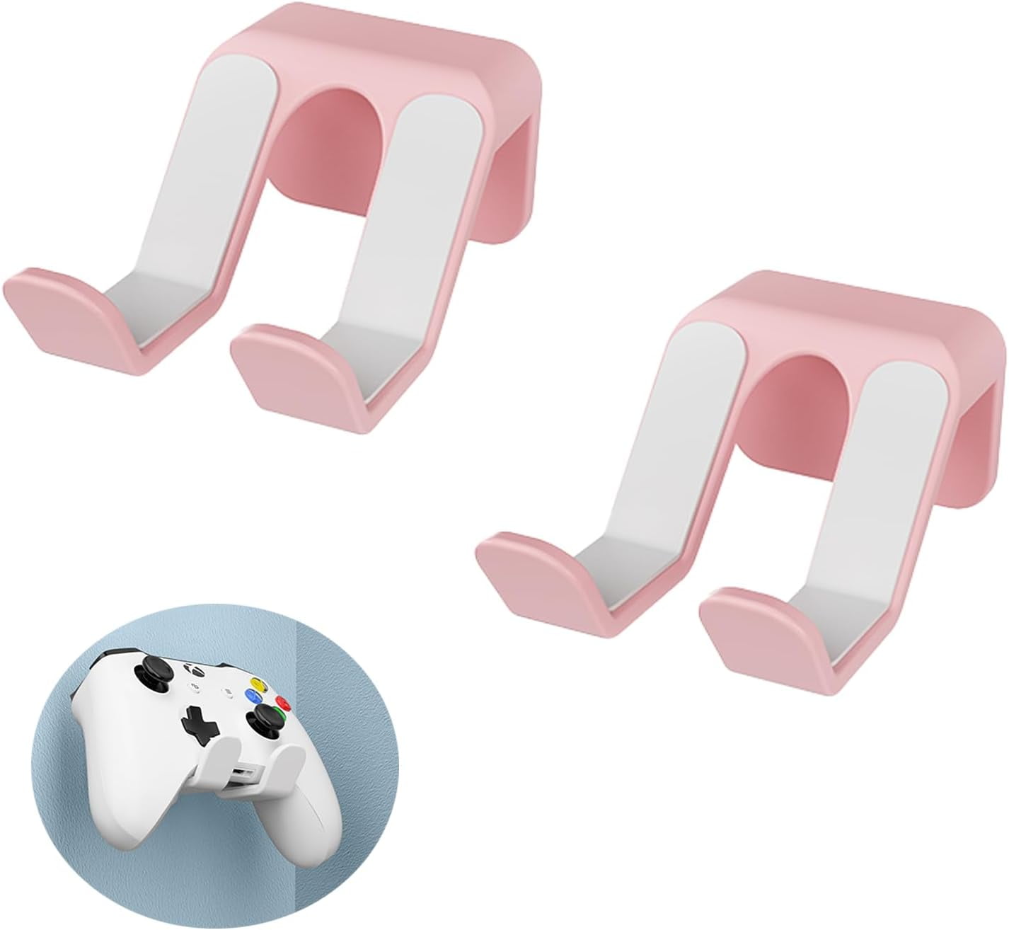 ABPETE 2pcs Gaming Controller Holder Wall Mount,Stand for Xbox Series ...