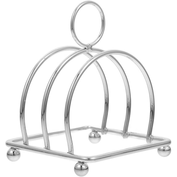 ABPETE 3 Slice Stainless Steel Bread Toast ,Rack Air Fryer Toast ...