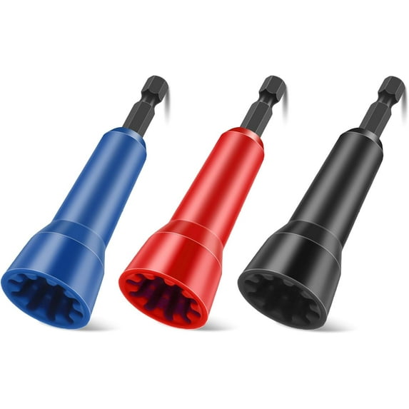 ABPETE 3PCS Wire Twister Tool for Drill, Wire Nut Twister Cable ...