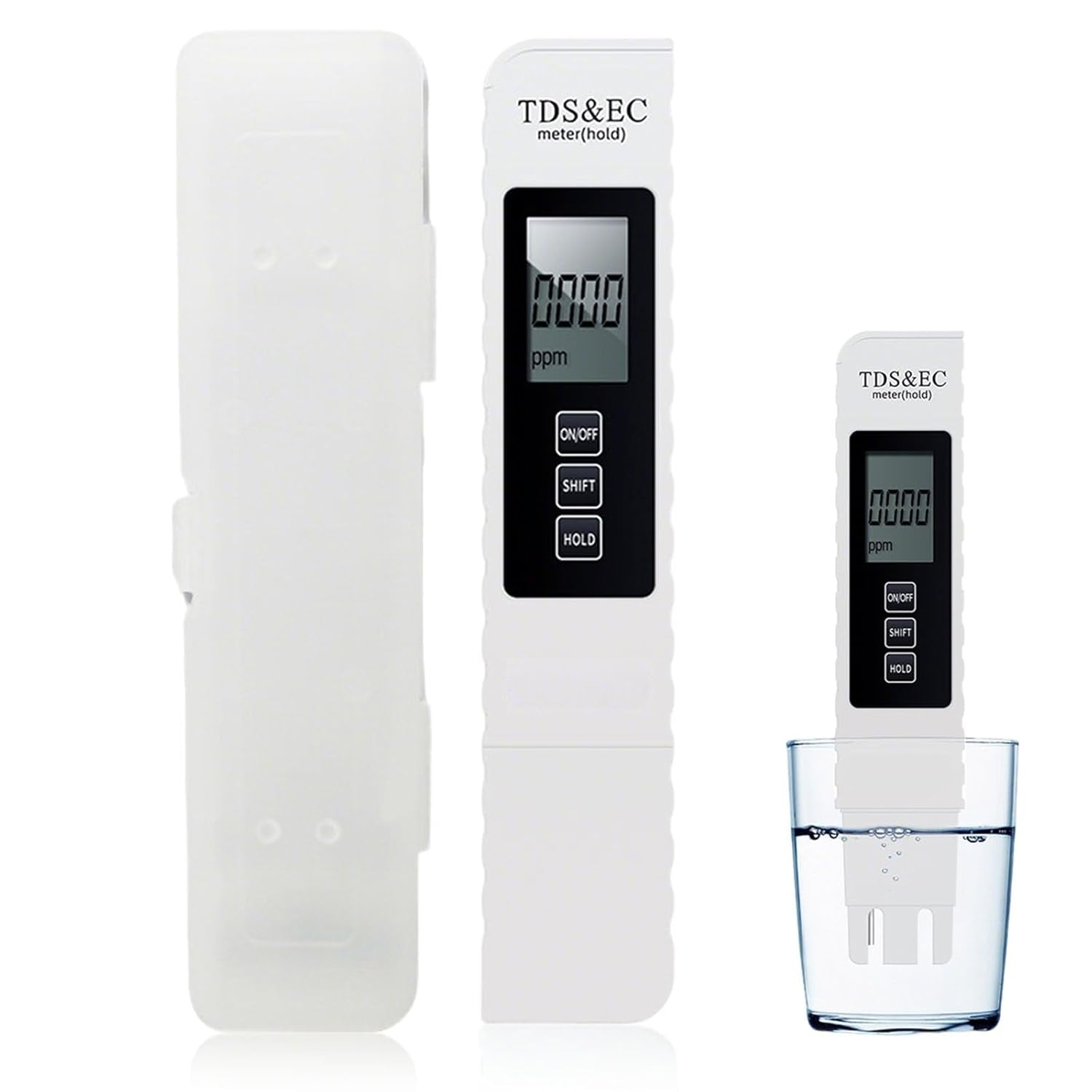 ABPETE 4 in 1 Digital Water Quality Tester, 0-9990PPM TDS Meter Digital ...