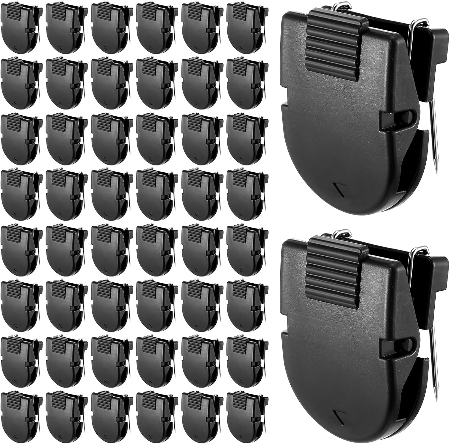 ABPETE 50 Pcs Cubicle Clips Cubicle Accessories Fabric Partition Panel ...