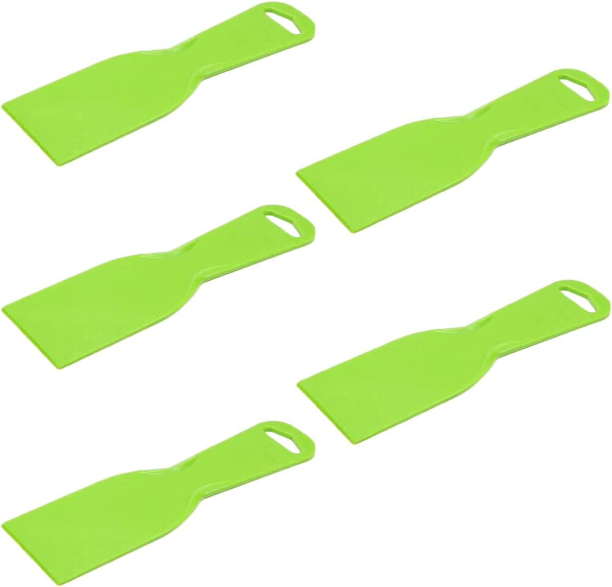 ABPETE 5Pcs Putty Scraper 2" Plastic Flexible Putty Knives,Disposable ...