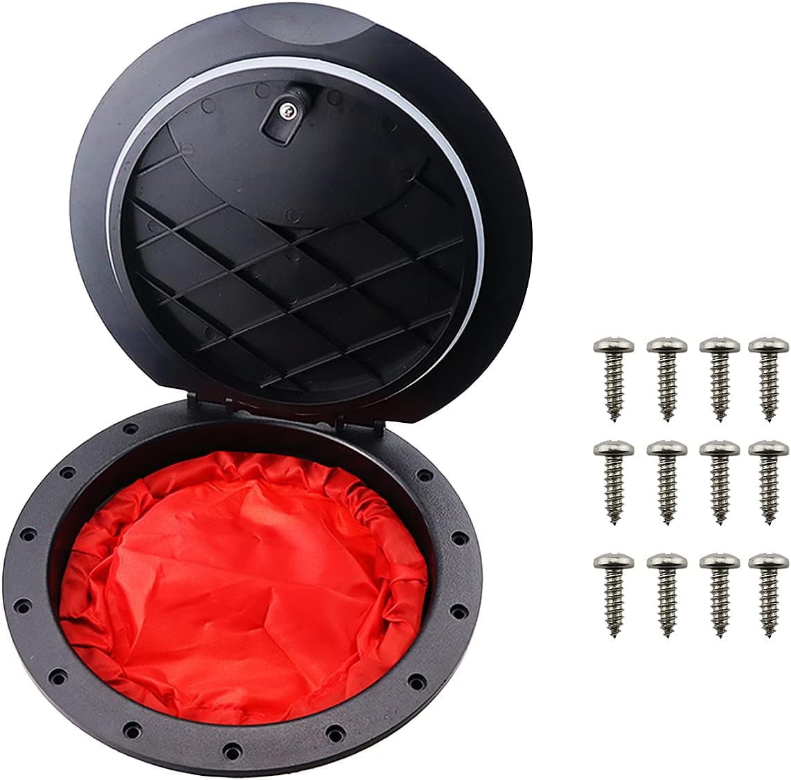 ABPETE 9 Inch Hatch Kit, Deck Hatch with Waterproof Bag and Fasteners ...