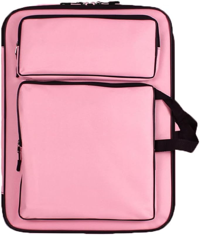 ABPETE A3 Art Portfolio Carry Case Bag Drawboard Tote Handheld Storage ...