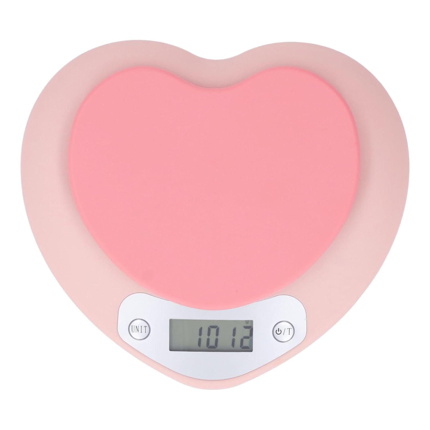 ABPETE Digital Kitchen Scale 1g Accuracy 5kg Rechargeable Heart Shape ...