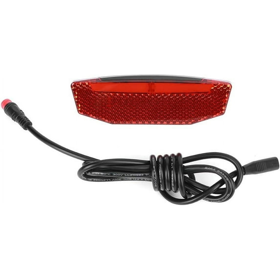 ABPETE EBike Tail Light, 6V60V LED Warning Light Night Riding Tailight ...