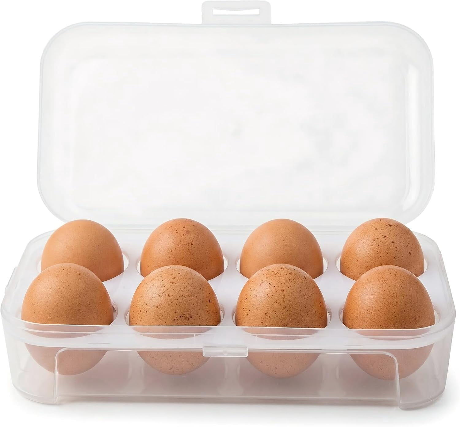 ABPETE Egg Holder Camping Egg Carrier: Plastic Eggs Storage Box ...