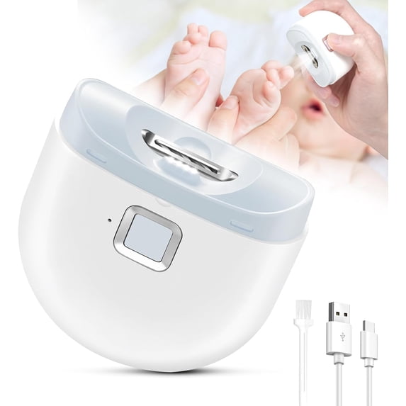 ABPETE Electric Nail Clipper,Automatic Baby Electric Nail Trimmer ...