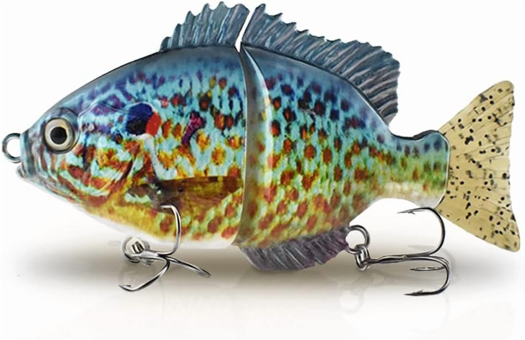 ABPETE Fishing Lures, gill Swimbait - Slow-Sink Glide Bait for ...
