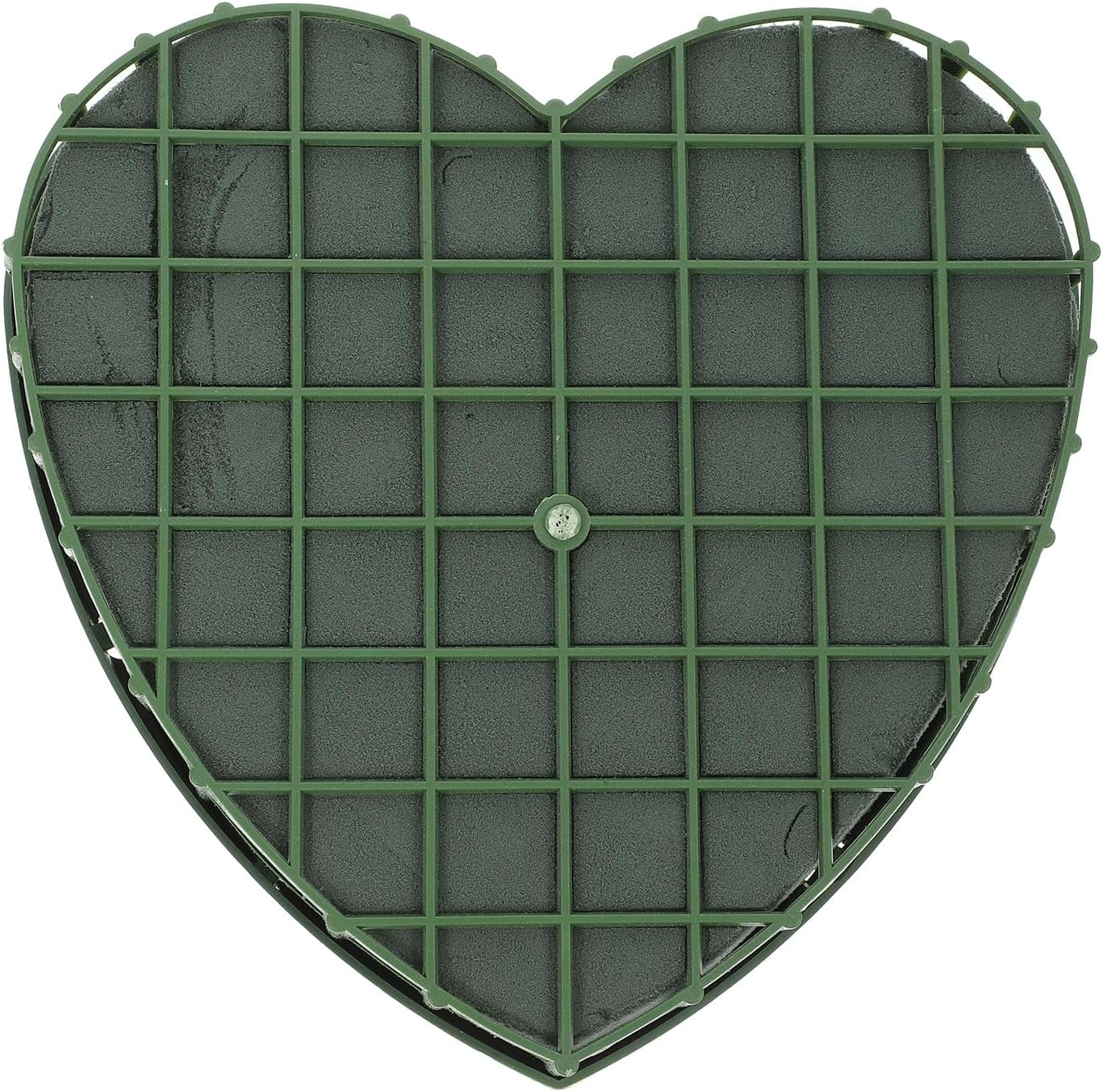 ABPETE Floral Heart Flower Foam Foam Blocks Heart Shape Green Florist ...