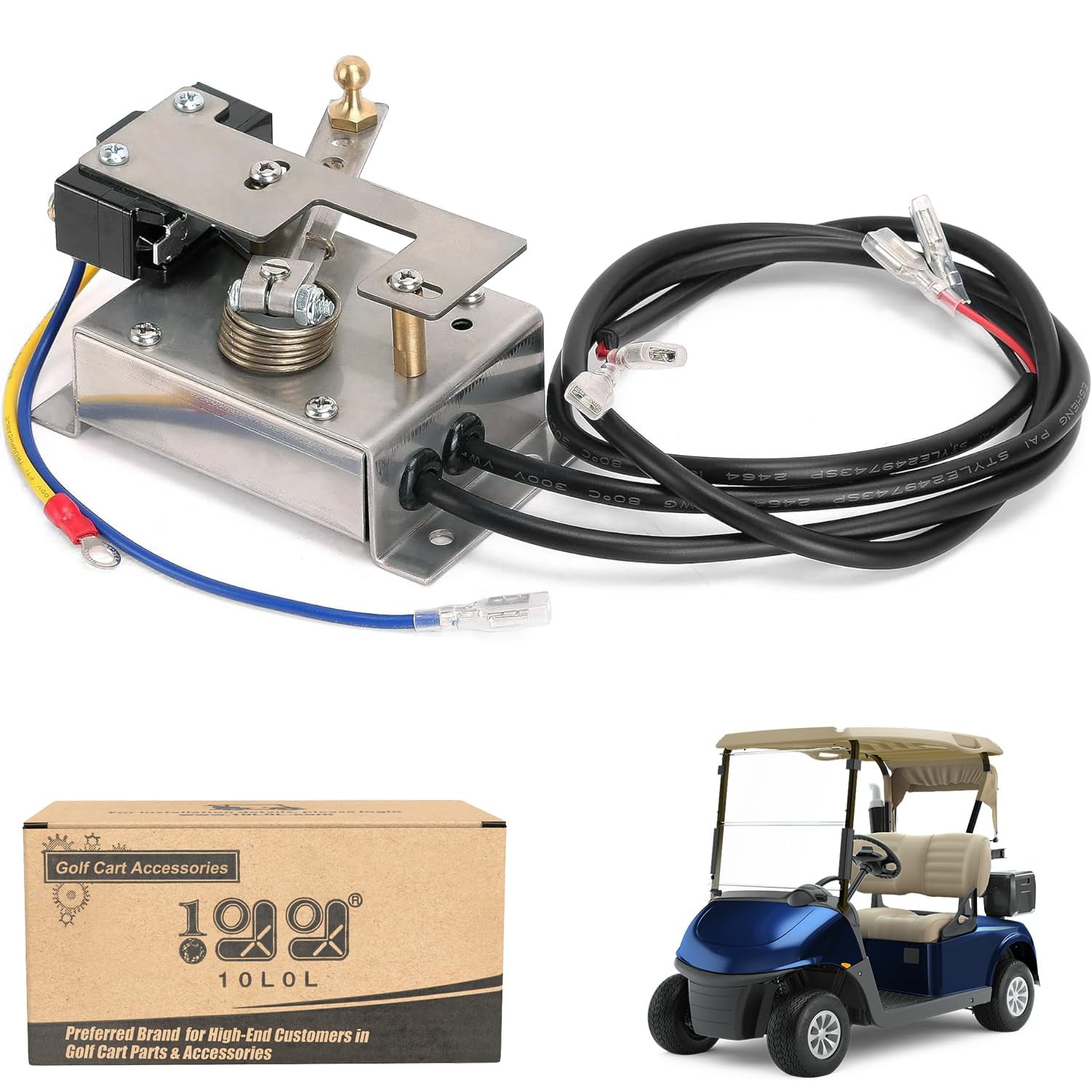 ABPETE Golf Cart Potentiometer w/Micro Switch for EZGO Marathon 1989 ...