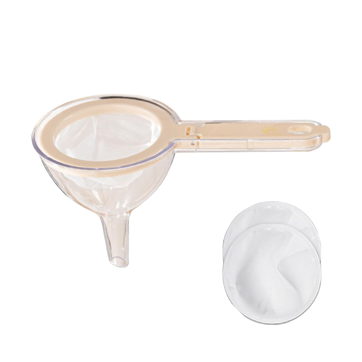 ABPETE Long Handle Multi-Purpose Kitchen Funnel with Detachable Filter ...