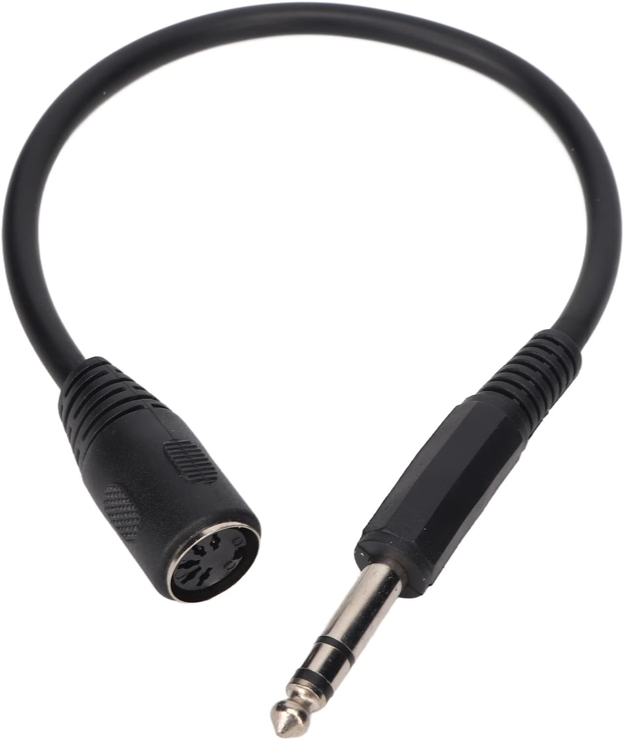 ABPETE MIDI to 3.5mm Cable,6.35mm to 5 Pin DIN Female Cable,5 Pin DIN ...