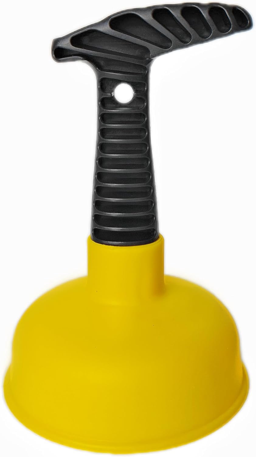 ABPETE Mini Sink Plunger with Short Handle, Drain Clog Remover Plungers ...