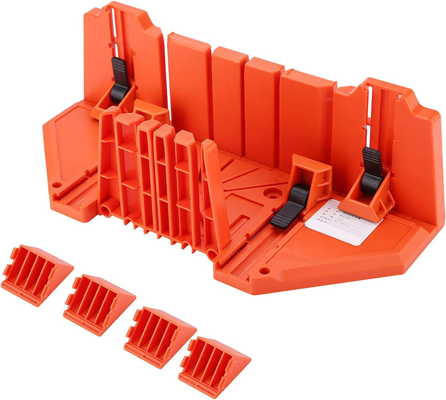 ABPETE Miter Box 14 Inch Woodworking Clamping Plastic Saw Storage Box 4 ...
