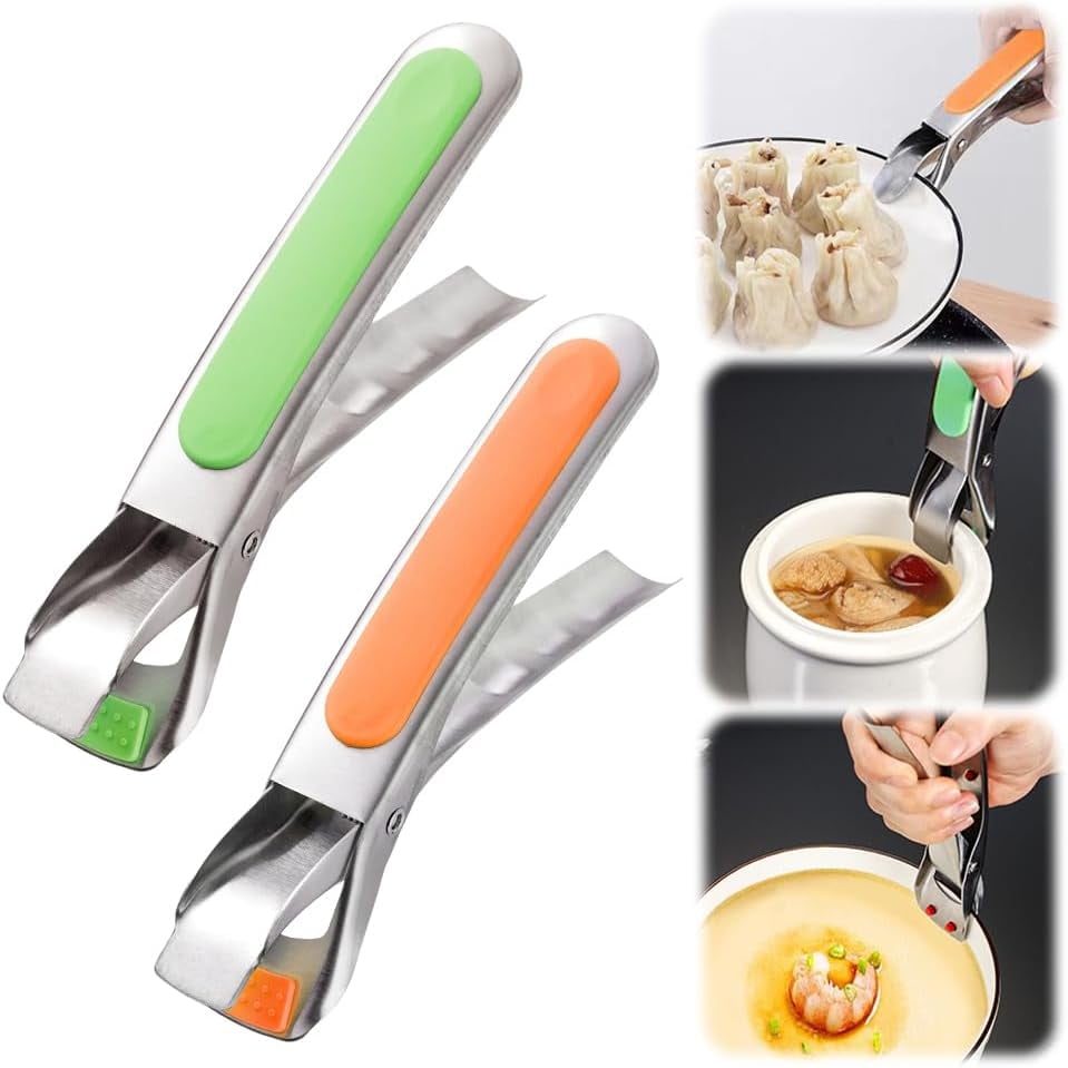 ABPETE Multi-Function Bowl Clip, 2025 New Heat-Resistant Stainless ...