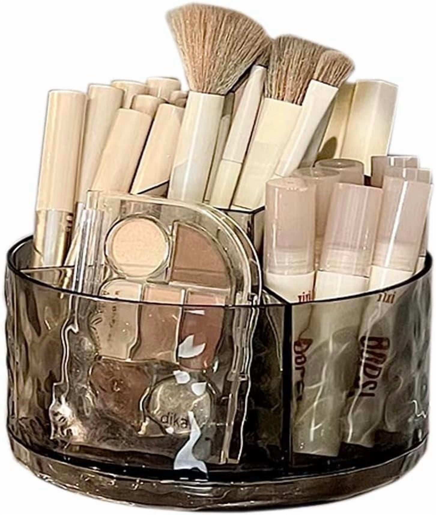 ABPETE Multifunction Cosmetic Organizer, Rotating Makeup Brush Holder ...