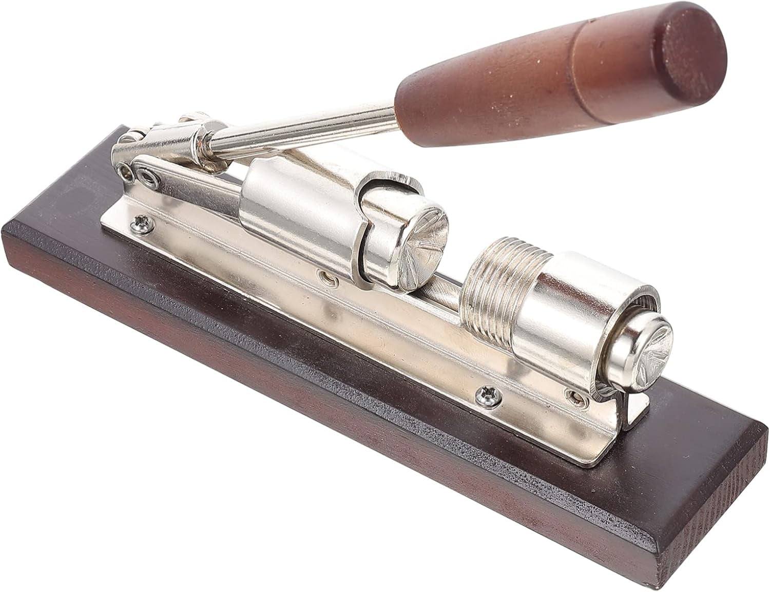 ABPETE Nutcracker for Nuts Heavy Duty Nut Cracker Tool with Wooden Base ...