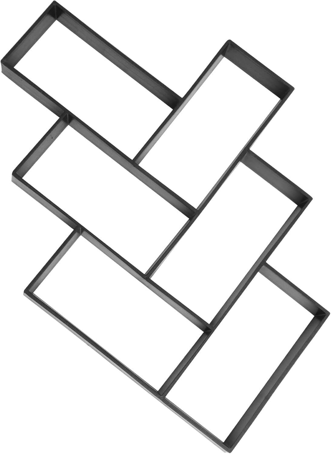 ABPETE Paver Mold Walk Maker Reusable Concrete Path Maker Molds Paving ...