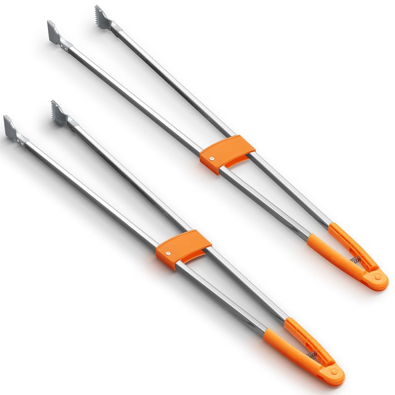 ABPETE Pick Up Sticks,2 Pack Aluminum Rustproof Trash Grabber Garbage ...