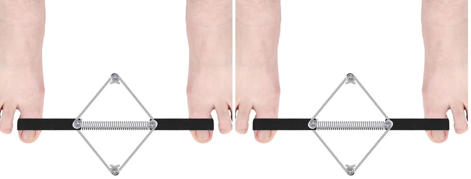 ABPETE Pilates Toe Stretcher Bunion, Hallux Valgus Big Toe Strap Spacer ...
