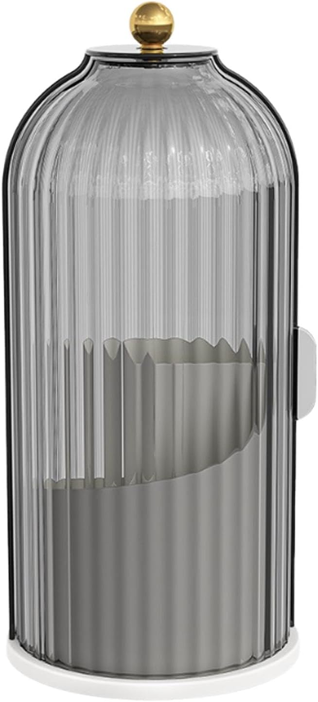 ABPETE Rotating Cosmetic Case,Multi-Tier Vanity Organizer for Brushes ...