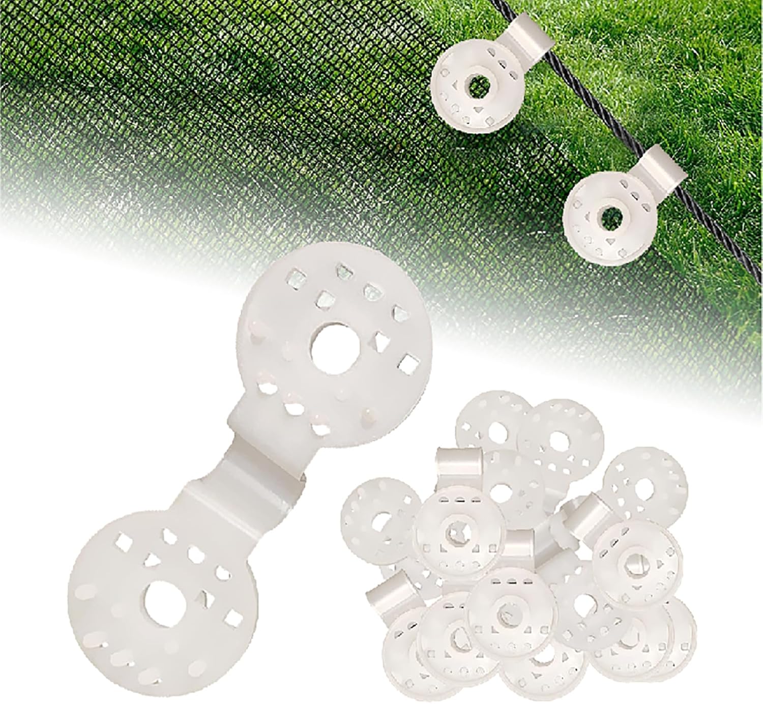 ABPETE Shade Cloth Clips,Shade Cloth Heavy Duty Lock Grip Shade Cloth ...