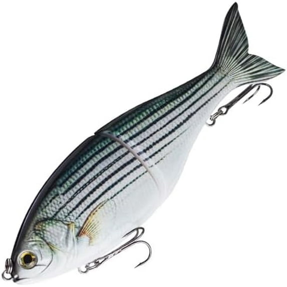 ABPETE Sinking 2-Jointed Glide Bait – Realistic Multi-Segment Soft Lure ...