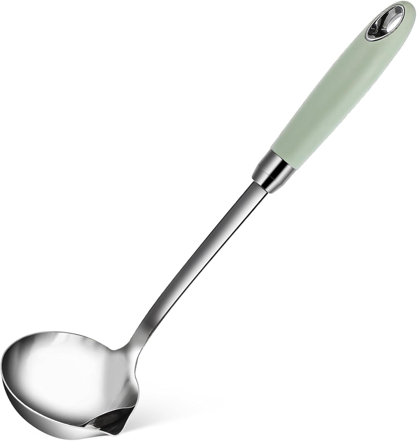 ABPETE Stainless Steel Oil Separator Ladle with Long Handle Efficient ...