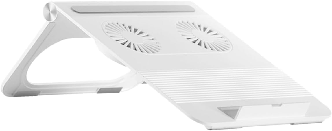ABPETE laptop fan cooling pad,Dual-Fan Laptop Cooler Stand - Heavy Duty ...
