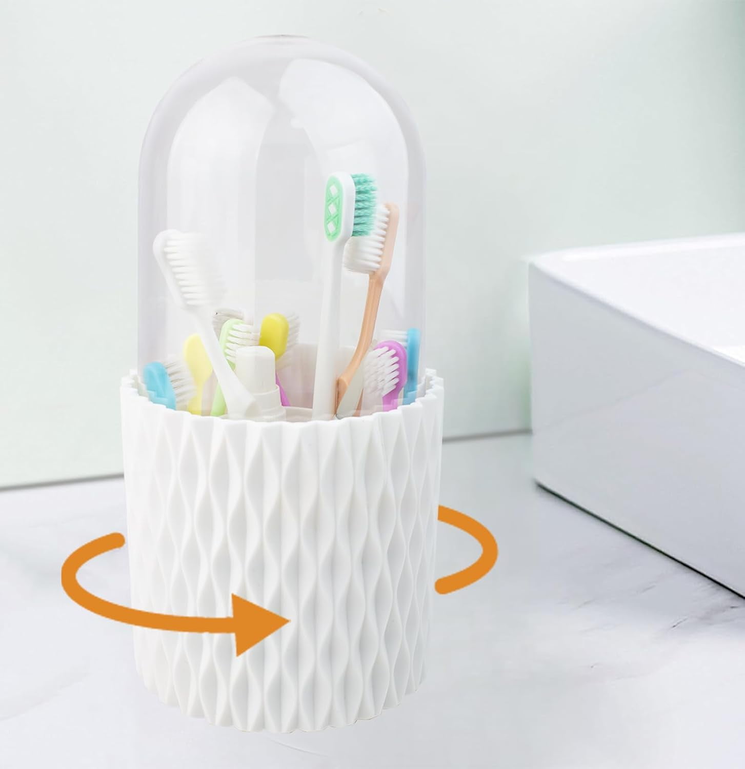 ABPETE toothbrush holders with cover,Toothbrushes and Toothpaste ...