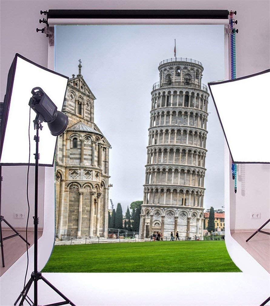ABPHOTO 5x7ft Photography Backdrop European Architecture Scenic Spot ...