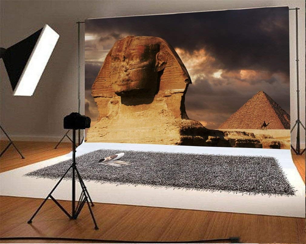 ABPHOTO 7x5ft Photography Backdrop Ancient Egyptian Pyramid Great ...