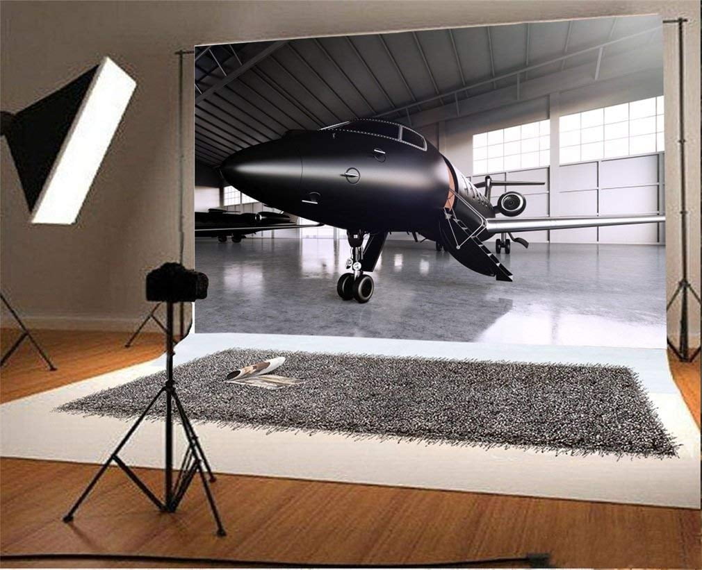 ABPHOTO 7x5ft Photography Backdrop Black Matte Luxury Generic Desugn ...