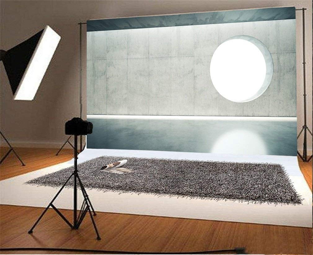 ABPHOTO 7x5ft Photography Backdrop Blank Space Interior Wall with One ...