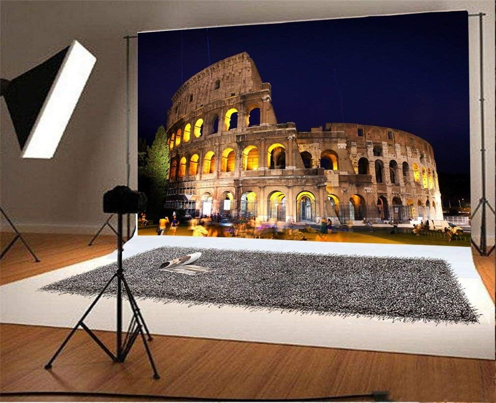 ABPHOTO 7x5ft Photography Backdrop European Architecture Roman Arena ...