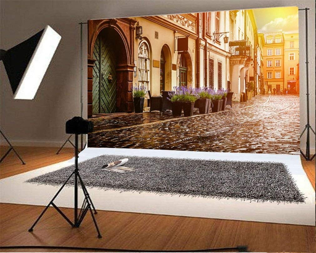 ABPHOTO 7x5ft Photography Backdrop Krakow Poland's Historic Center ...