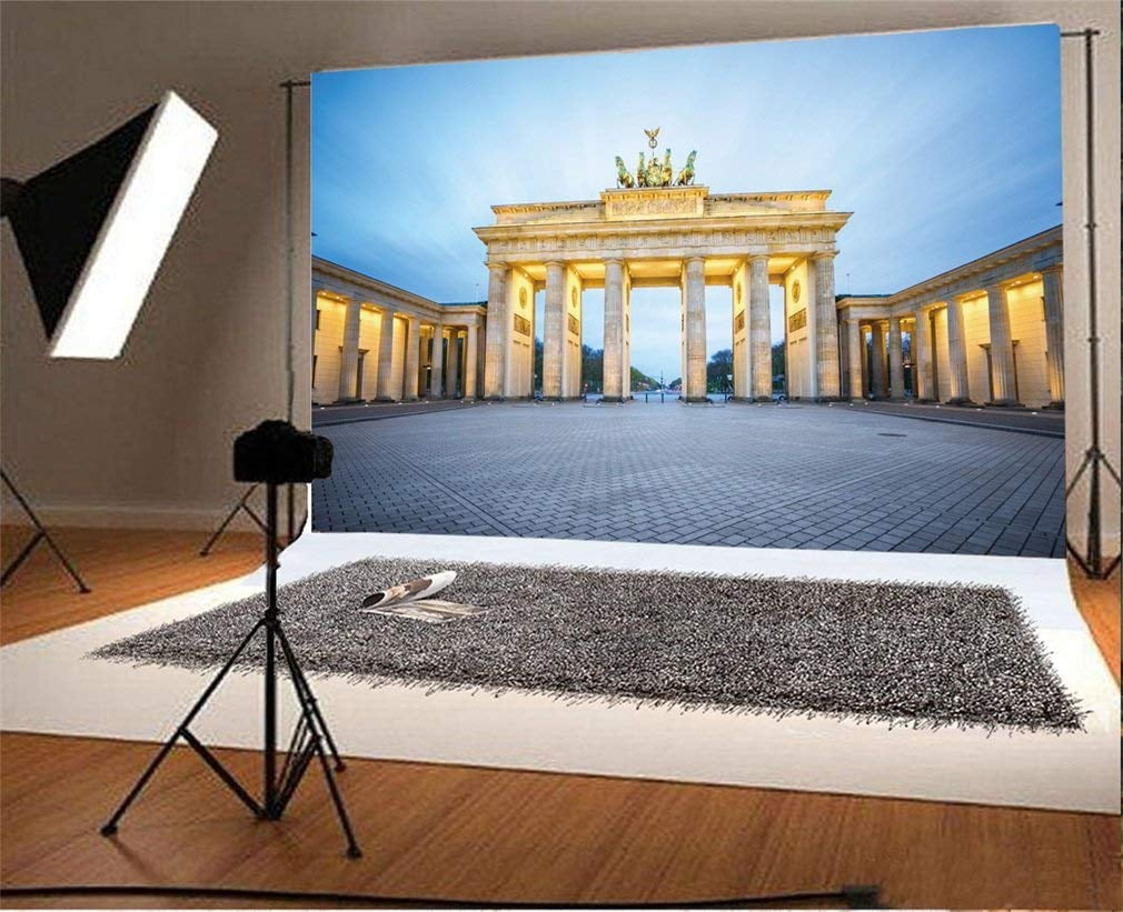 ABPHOTO 7x5ft Photography Backdrop Nature Landscape Brandenburg Gate at ...
