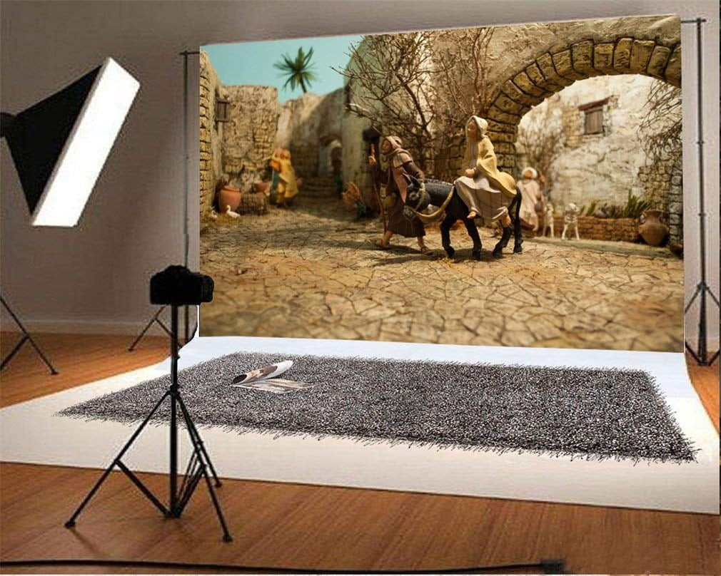ABPHOTO 7x5t Photography Backdrop Ancient Statue Nature Landscape ...