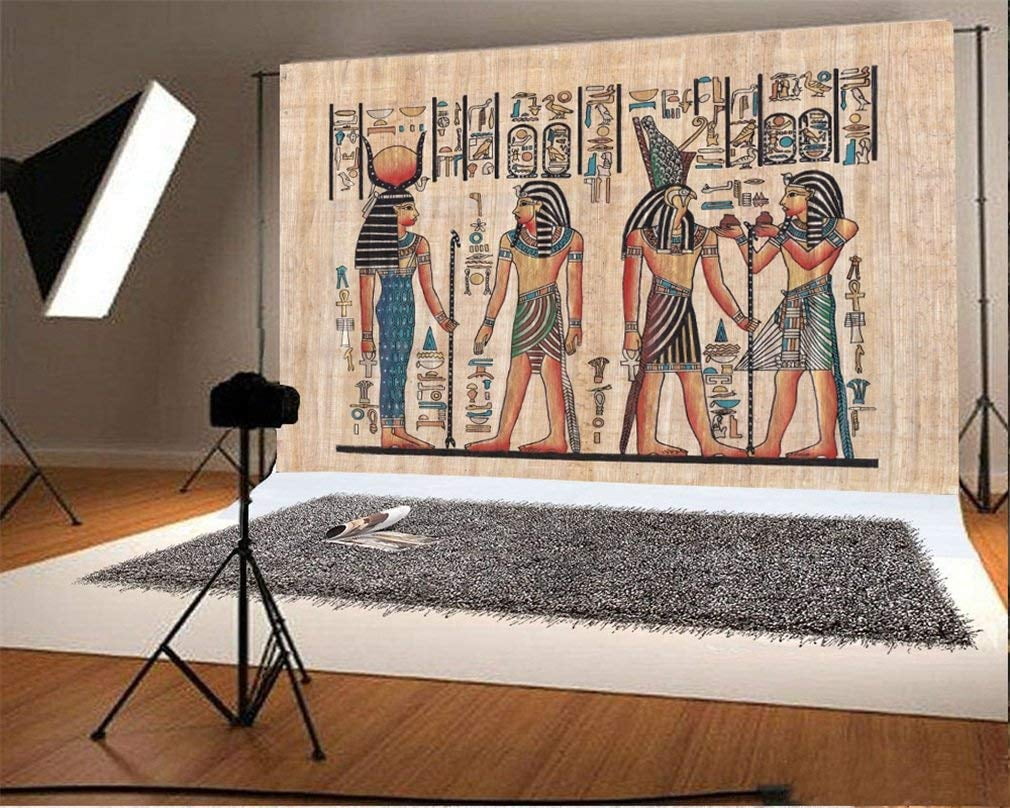 ABPHOTO 7x5t Photography Backdrop Egypt Wall Paint Artistic Belief ...