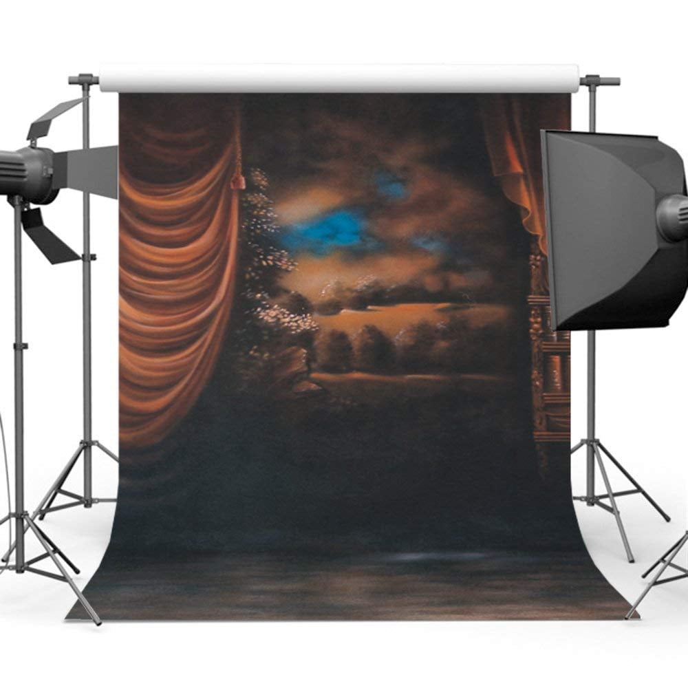 ABPHOTO Polyester 5x7ft Backdrop,Abstract Art Dark Shadow Photography ...