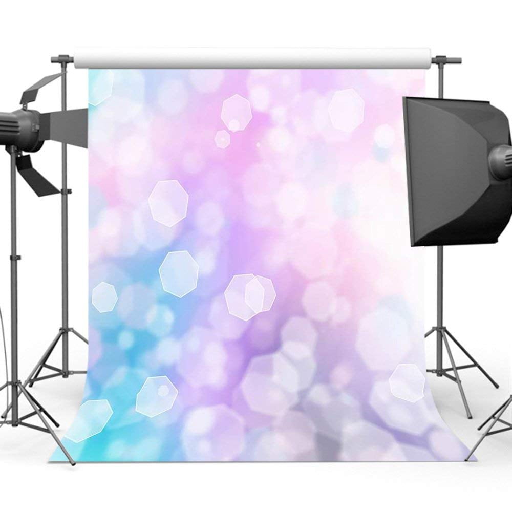 ABPHOTO Polyester 5x7ft Backdrop Bokeh Crystal Glitter Photography ...