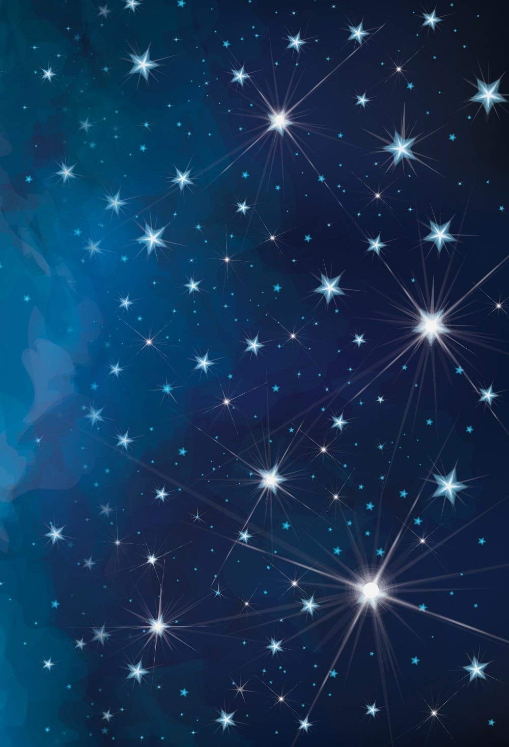 ABPHOTO Polyester 5x7ft Backdrop photography background dark blue sky ...