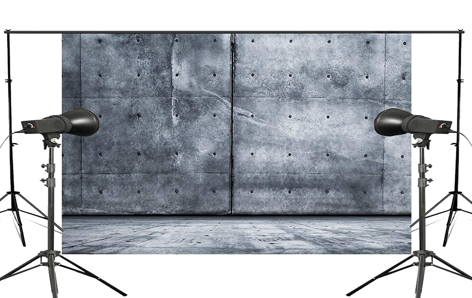 ABPHOTO Polyester 5x7ft Big Blue Stone Photography Background Backdrop ...